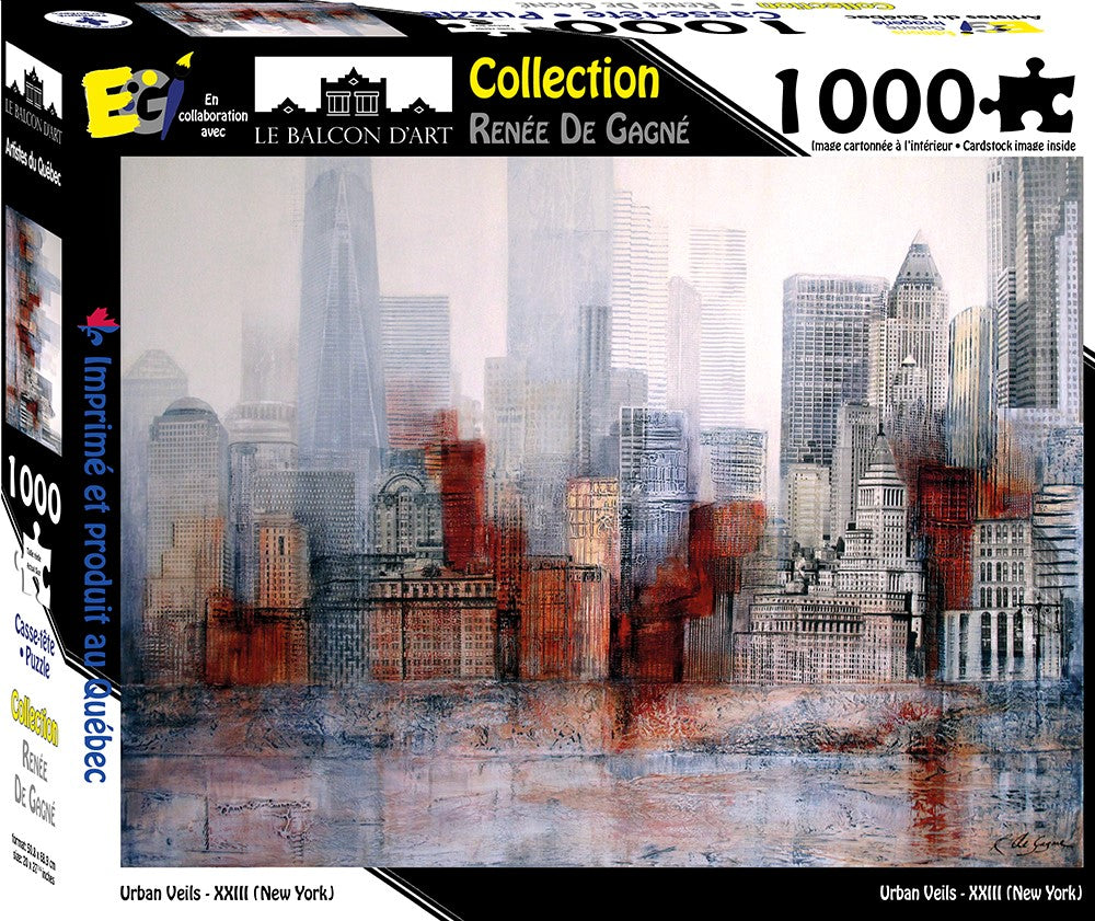 CT-01034 - DE GAGNÉ Renée - Urban Veils - 1000 morceaux - 1000 pieces ...